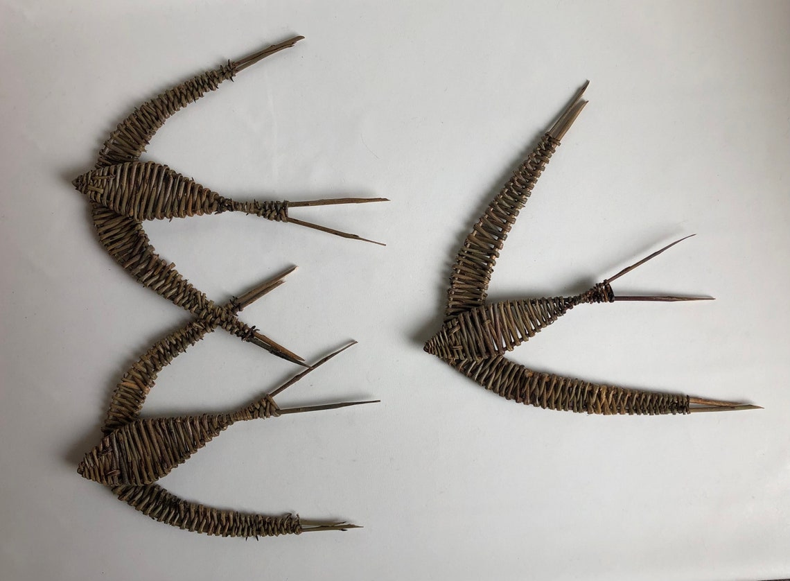 Woven Willow Swallow - Etsy