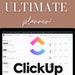 Clickup Planner Template: Ultimate Life Organizer - Etsy