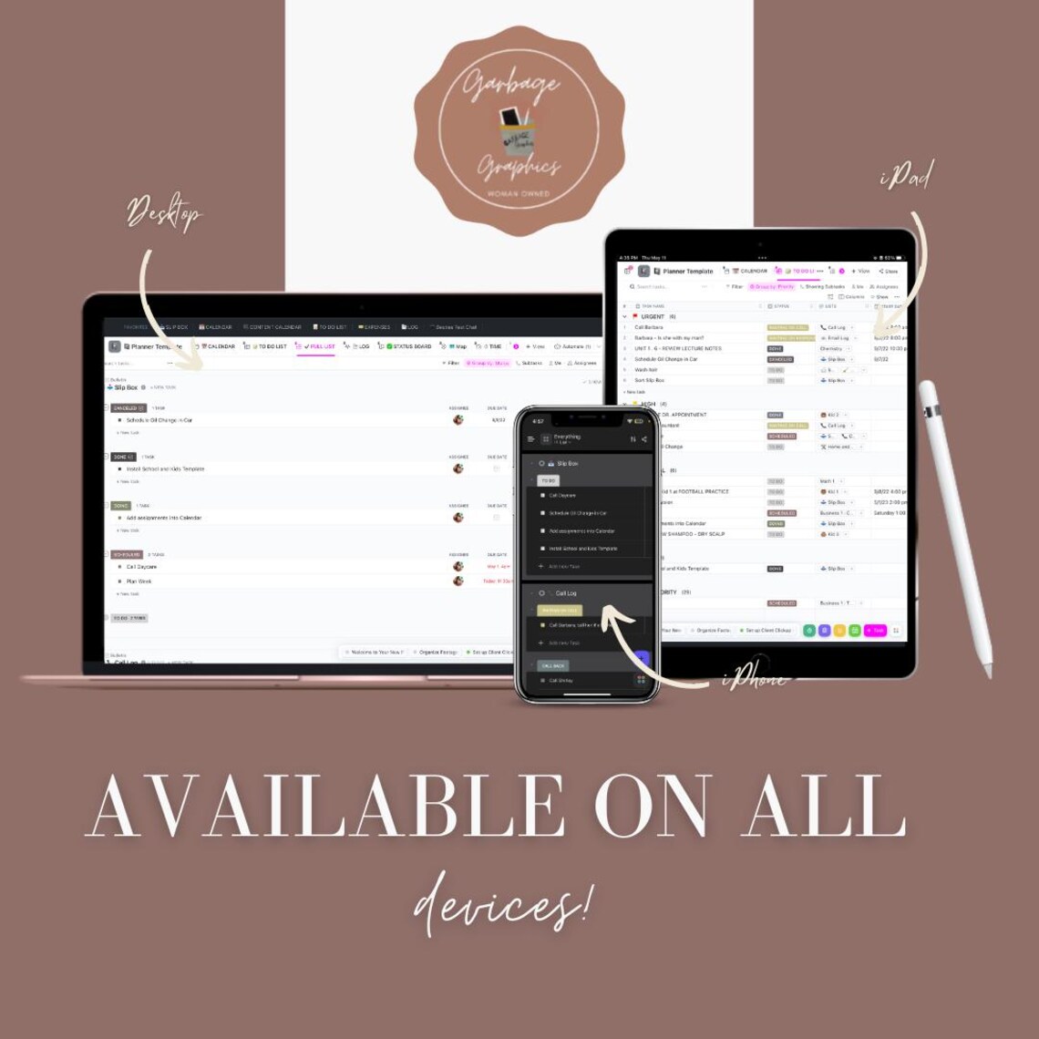 Clickup Planner Template: Essential Lists (digital Download) - Etsy