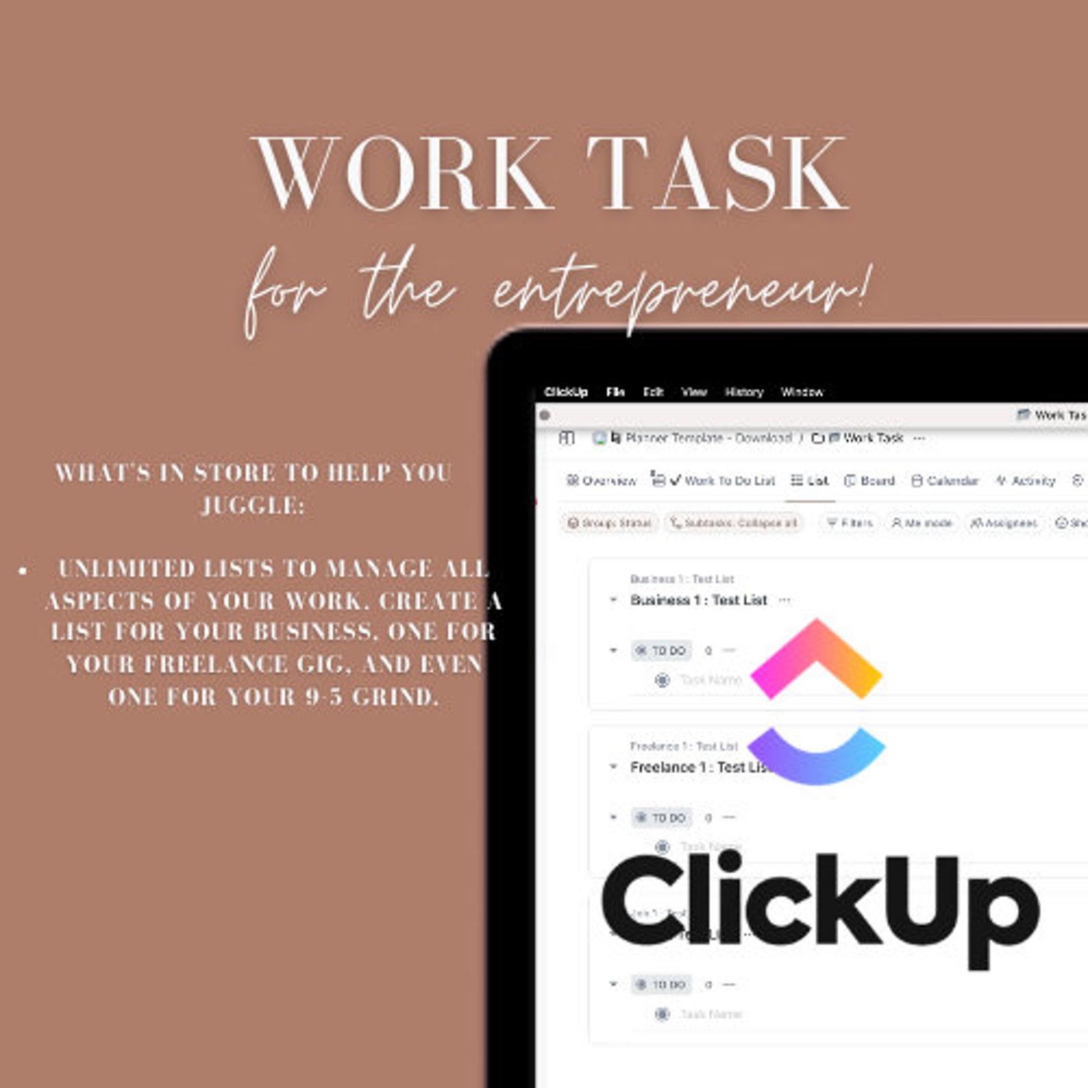 Manage Your Work Task - Freelance, Business, and Full Time Job ...