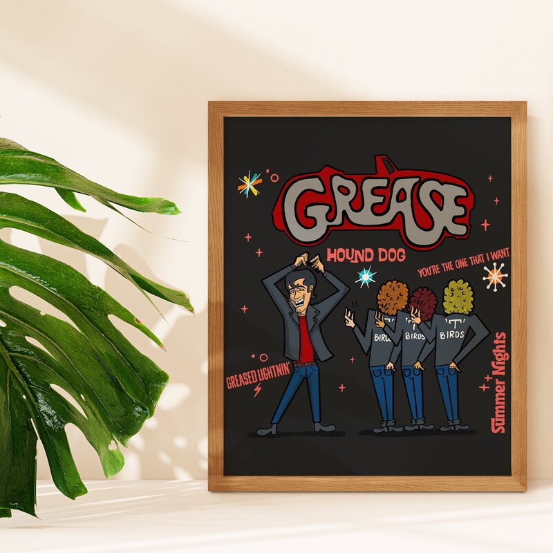 Grease Movie - Etsy