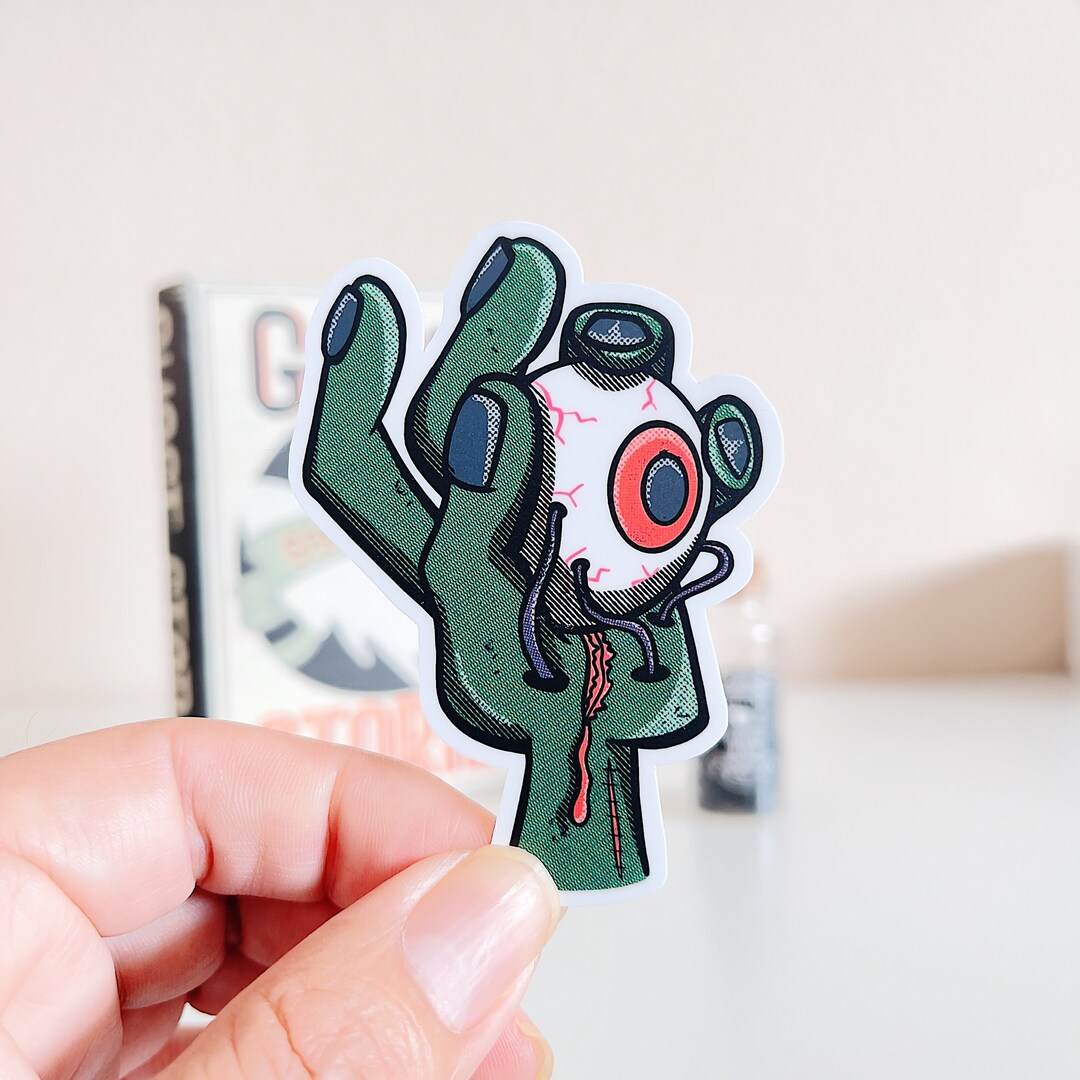 Eyeball Stickers, Eyeball, Creepy Eye Stickers, Zombie Hands, Creepy ...