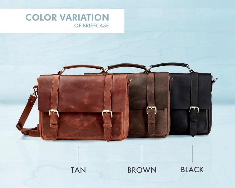 Personalized Briefcase Bag for Husband Briefcase Laptop Bag - Etsy