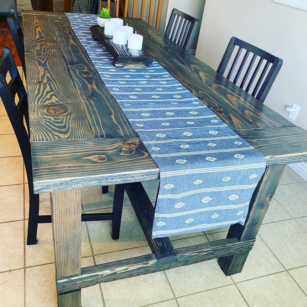 Rustic Dining Table - Etsy