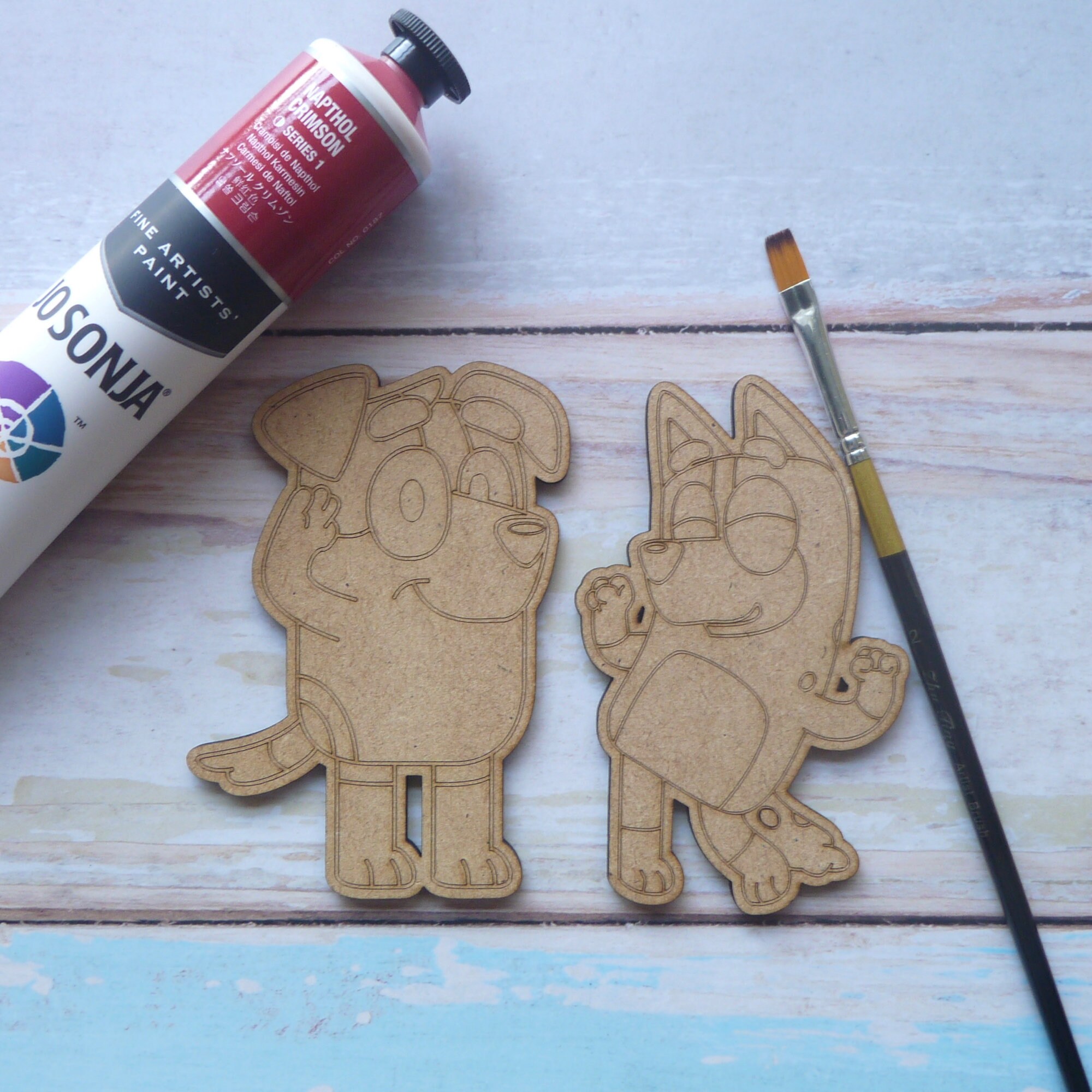 Bluey Crafts Sets, Bluey DIY Kids Painting Kits, Kids Painting Sets ...