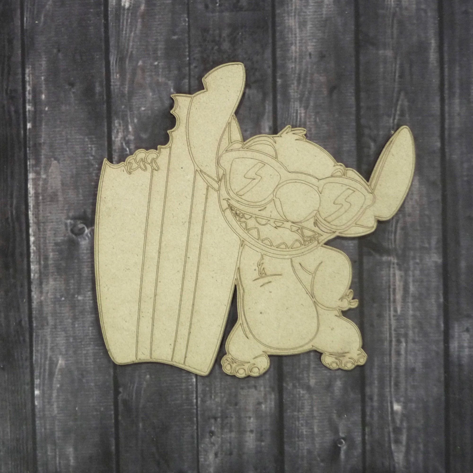 Lilo and Stitch Craft Shapes, DIY Lilo and Stitch Wooden Cutouts, Lilo ...