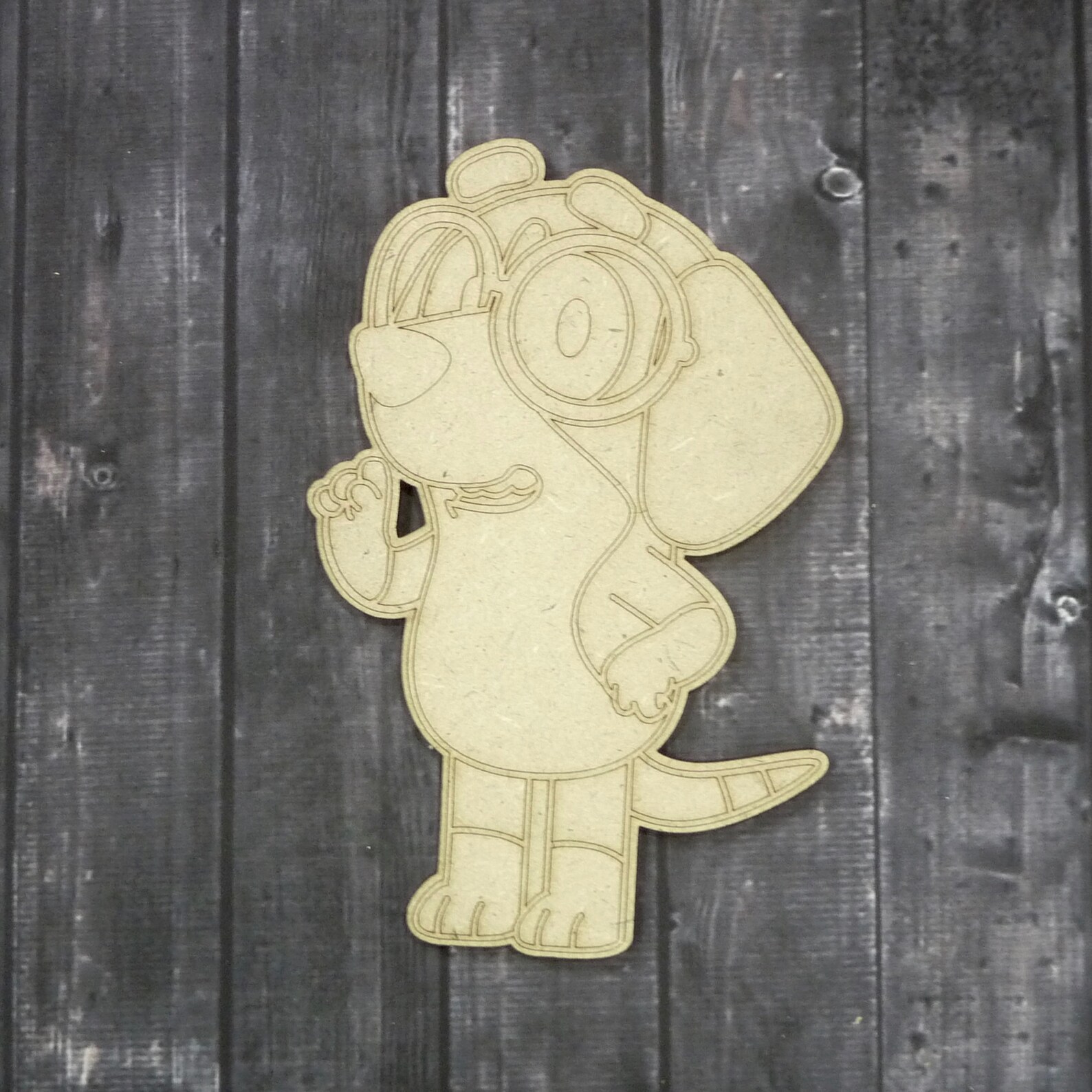 Bluey Wooden Craft Shapes, Laser Cut Bluey Wooden Cutouts, Bluey Wooden ...
