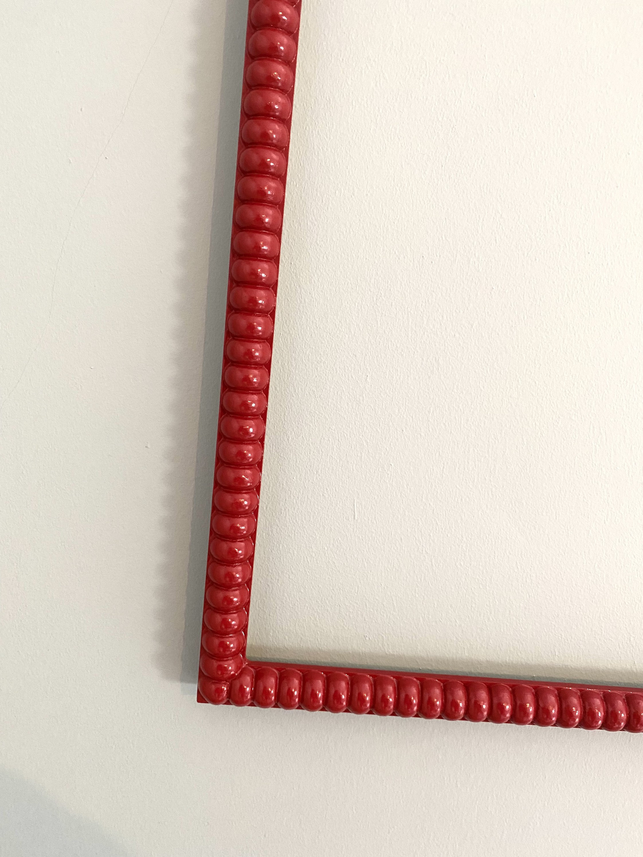 Beautiful Hand Painted Lacquered Bobbin Mirrors . Any Colour - Etsy