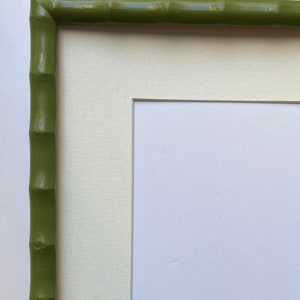 Beautiful Hand Painted Lacquered Bamboo Picture Frames. Any Colour and ...