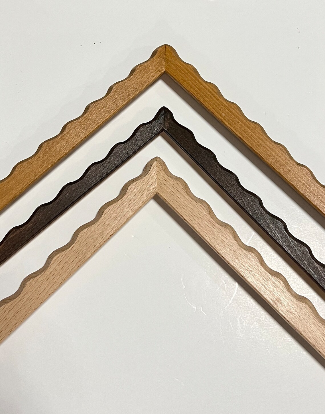 Beautiful Hand Painted Lacquered Wiggle Picture Frames. Any - Etsy