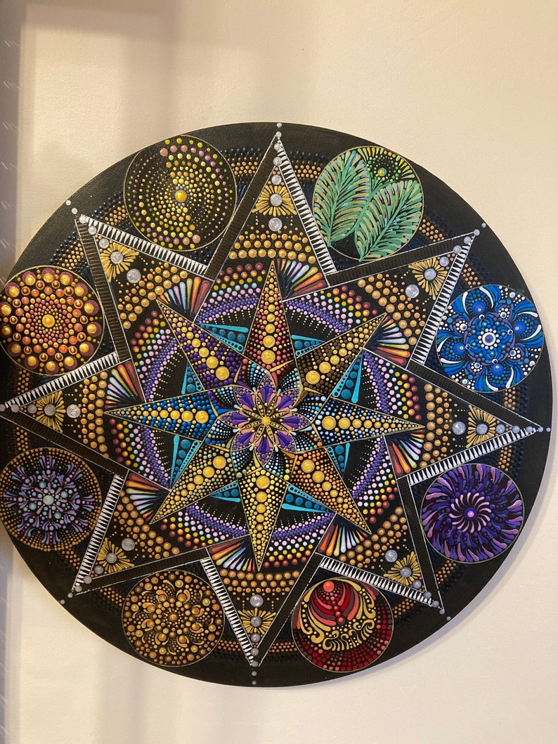Mandala of Elements and Flows - Etsy