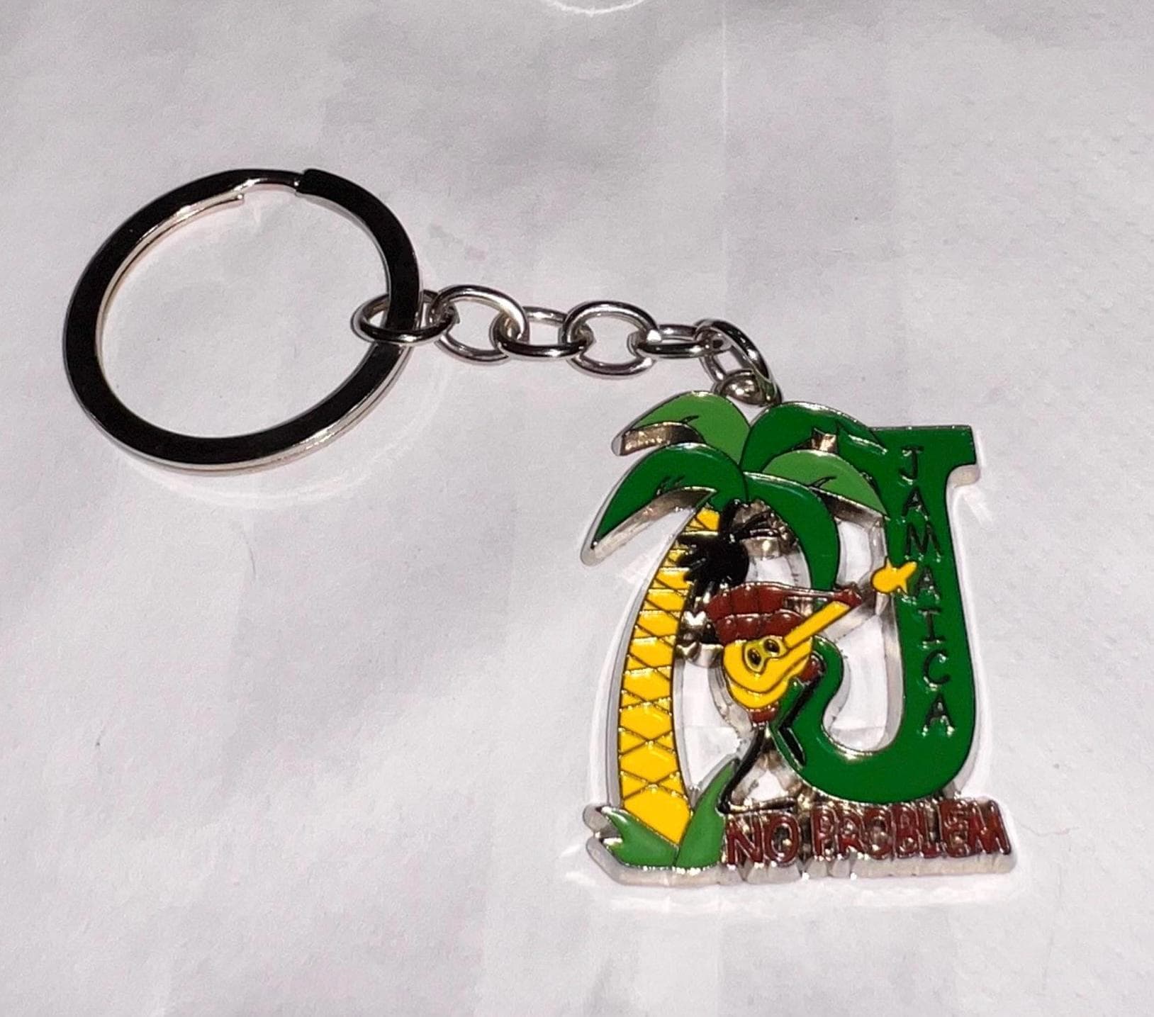 Jamaican Keychain: Crafted Jamaica Keyring - Etsy