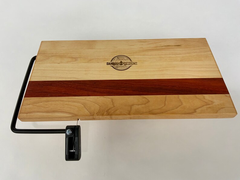 Lovely Maple, Padauk, and Cherry Hardwood Cheese Slicing Board, Cherry ...