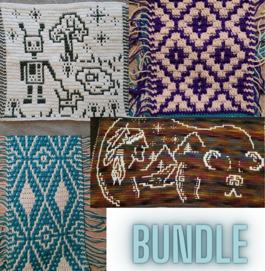 Overlay Mosaic Crochet Pattern Bundle and Pattern Designers Guide With ...
