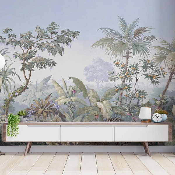 Jungle Wall Mural - Etsy