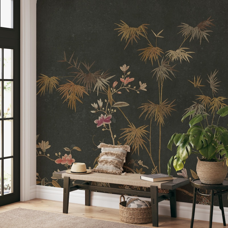Asian Wallpaper - Etsy