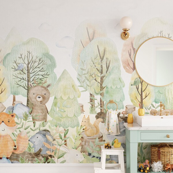 Kids Wallpaper Simple - Etsy