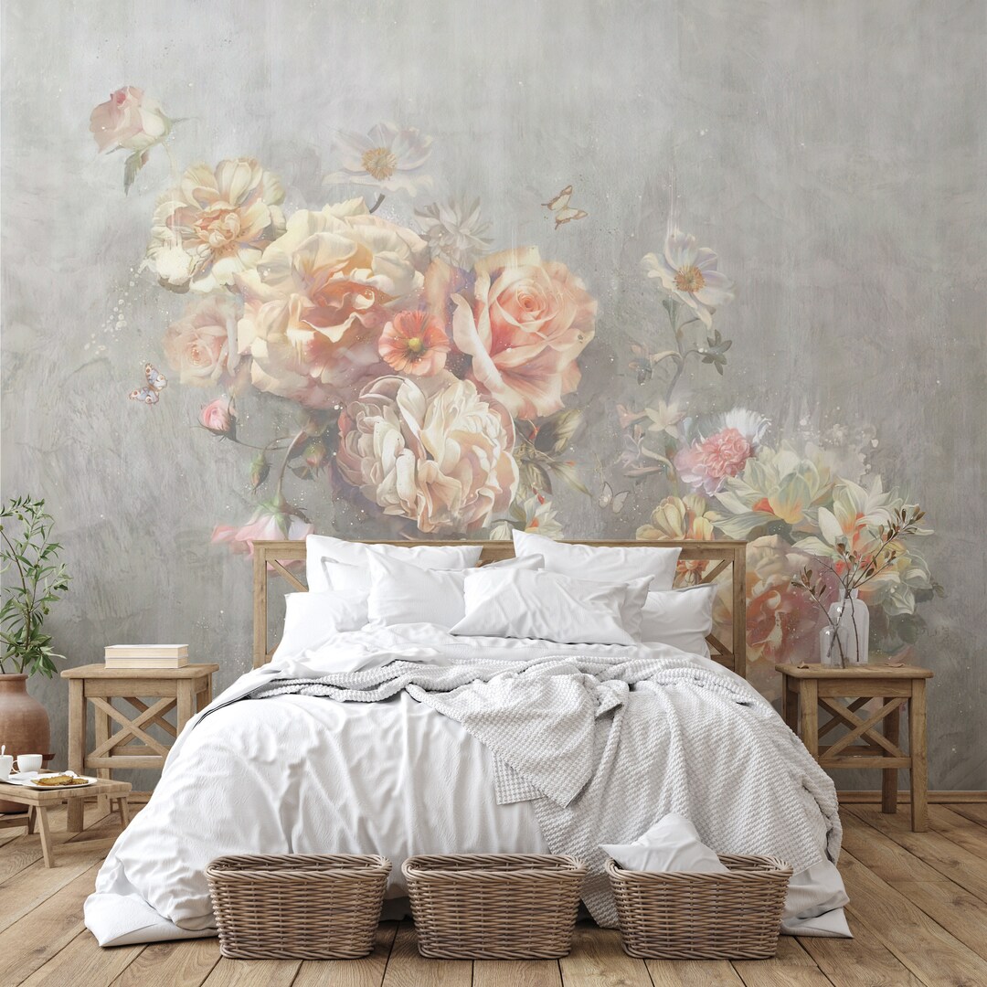 Rose Wallpaper for Walls: Classic Flower Wallpaper Elegance in ...