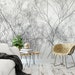 Modern Black Tree Branches Wallpaper – Peel and Stick Wallpaper ...