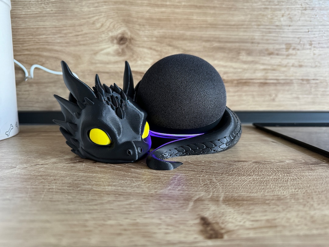 Baby Dragon Stand for Alexa Echo Dot 3D Print Dragon Gift Dragon Fans ...