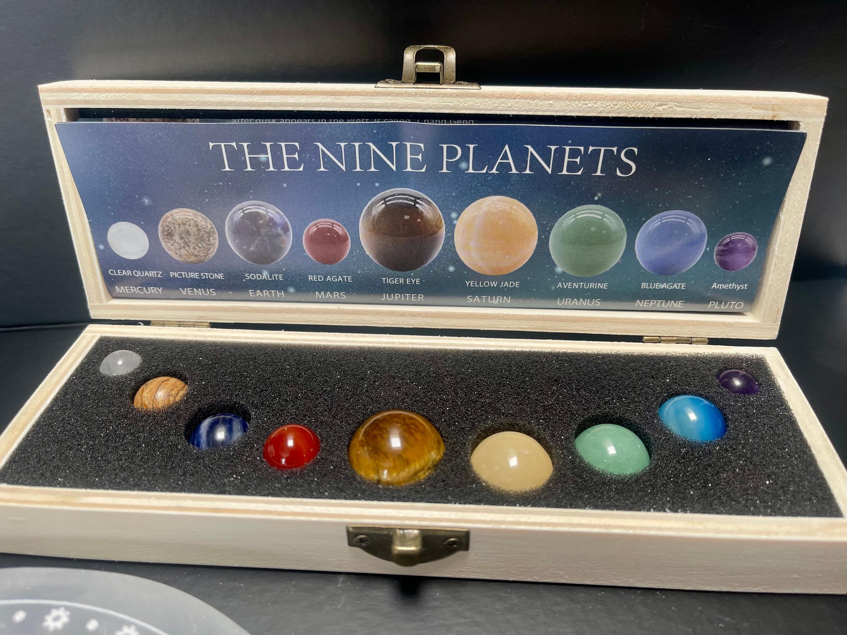 Planetary Crystal Grid Kit, Astrology Crystal Grid, Zodiac Wheel ...