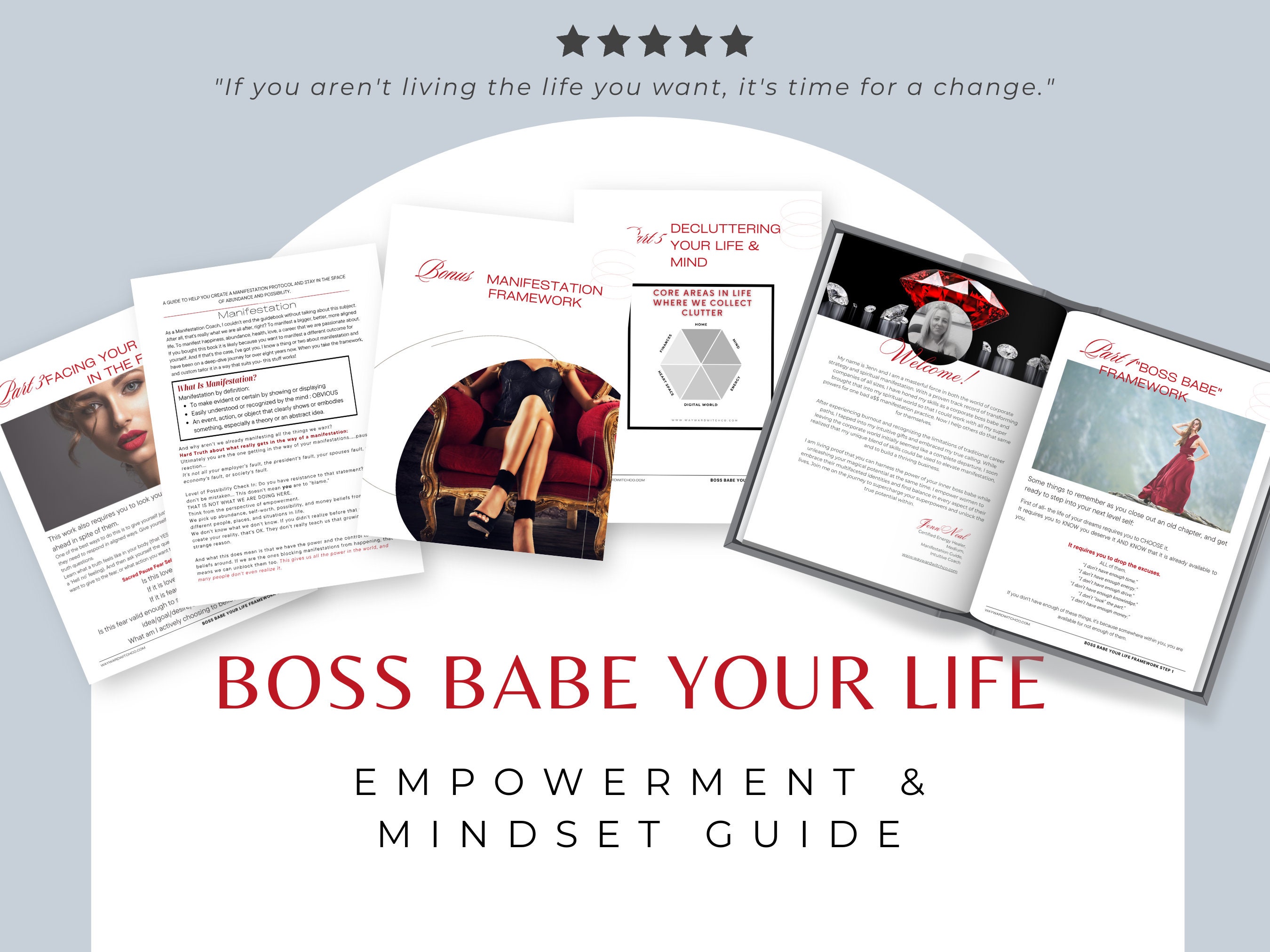Empowerment Workbook, Empowerment Journal, Mindset Workbook, Journal ...