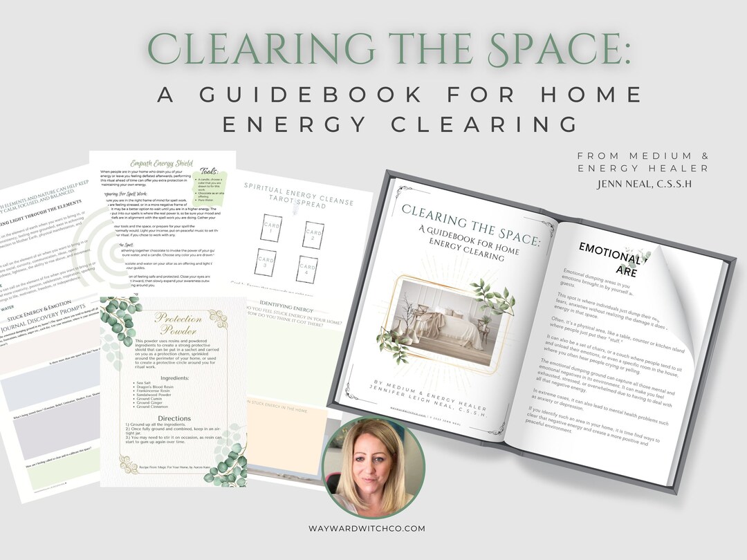 Home Clearing Guidebook and Journal, Digital Copy - Etsy