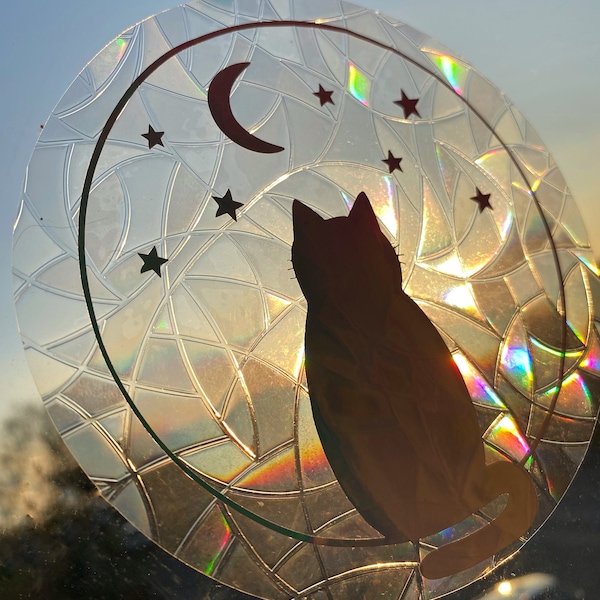 Rainbow Suncatcher - Etsy