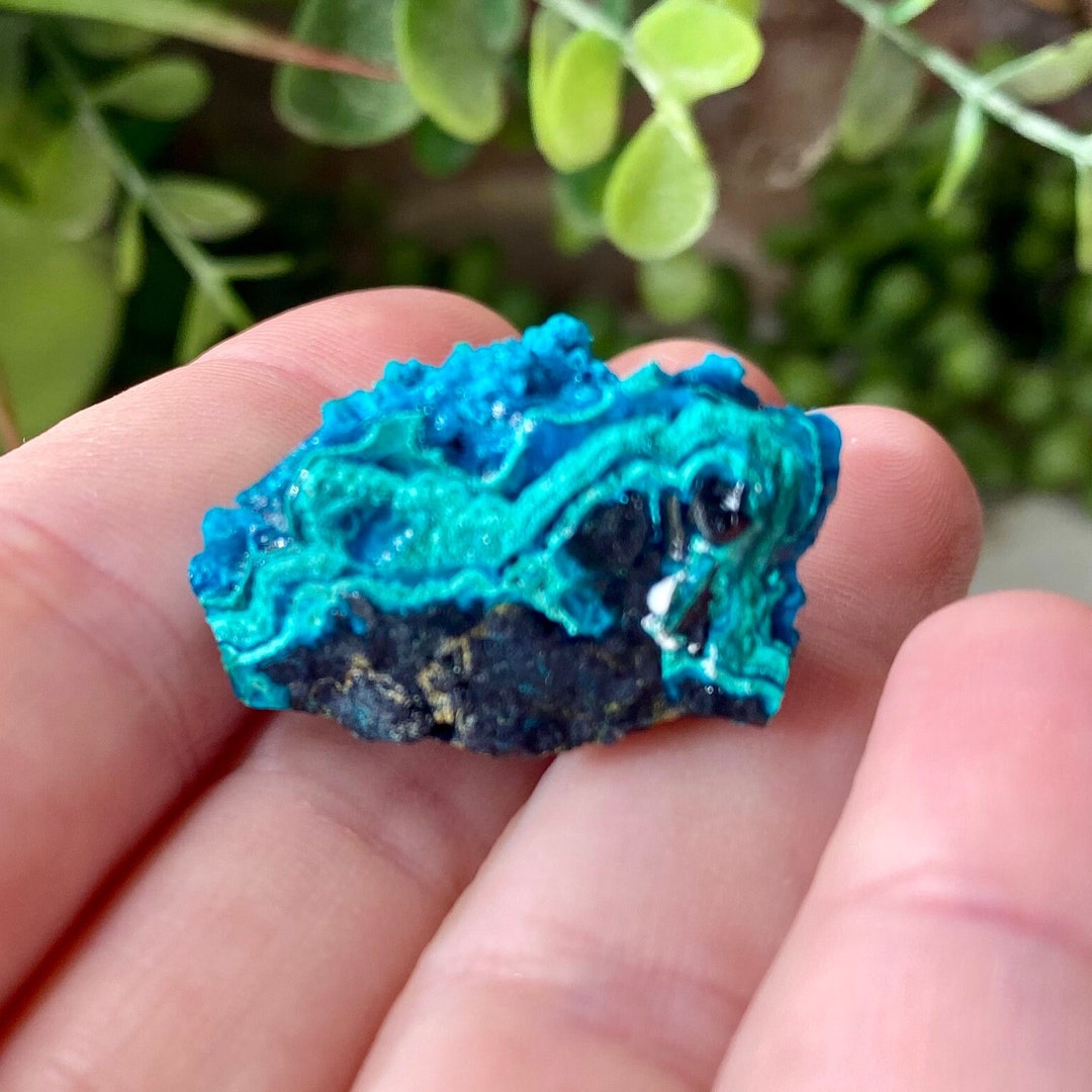 Natural Chrysocolla From Cunyari Mine, Peru for Home & Altar Decor ...