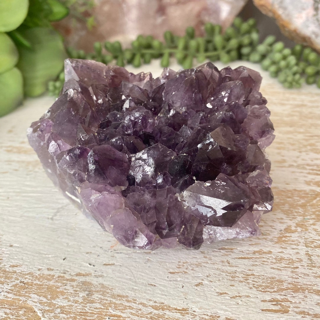 Gorgeous Thunder Bay Amethyst Cluster, Thunder Bay Amethyst, Hematite ...