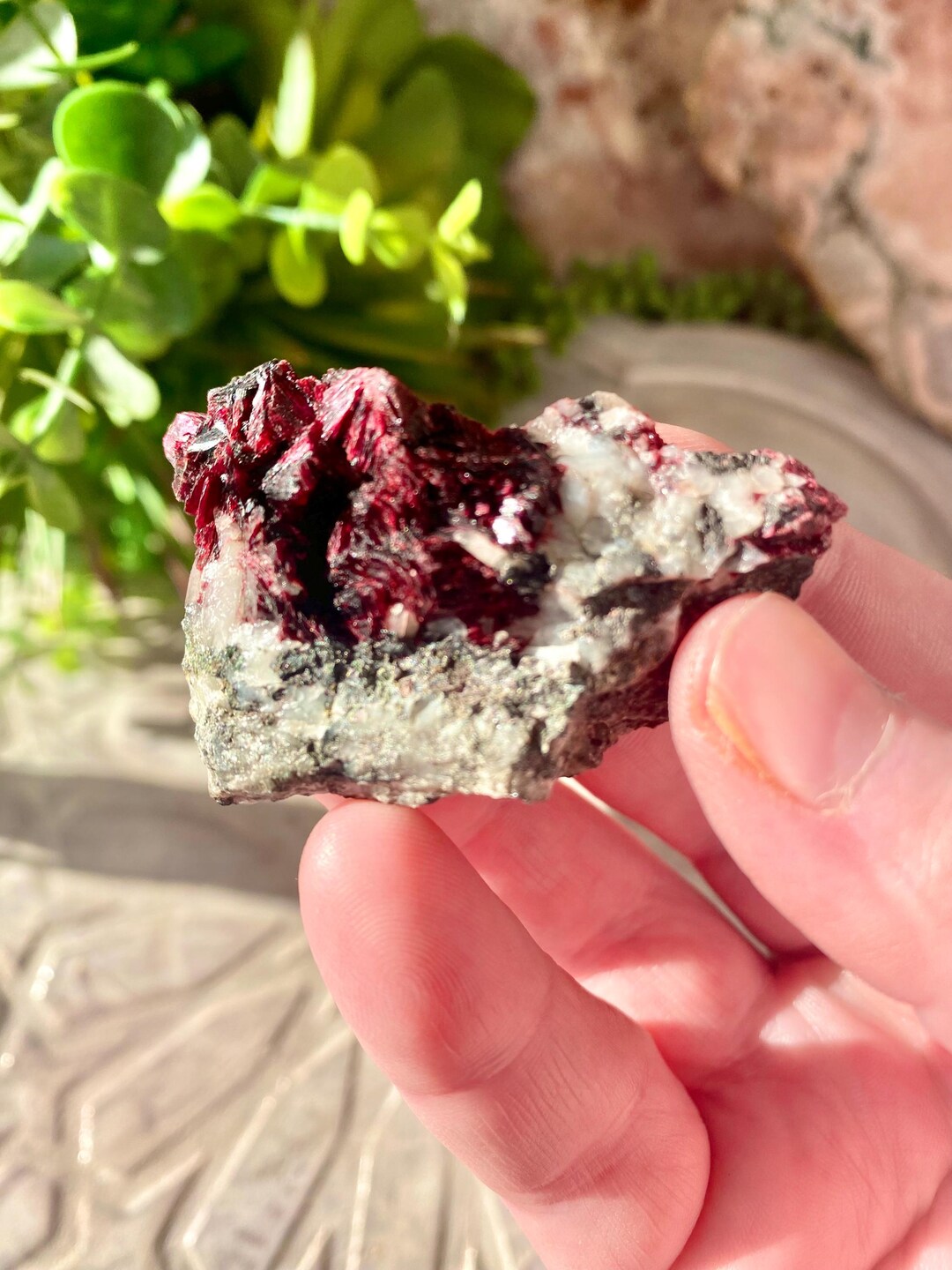 Rich Magenta Color, Erythrite Crystal Cluster, Pink Erythrite Crystal ...