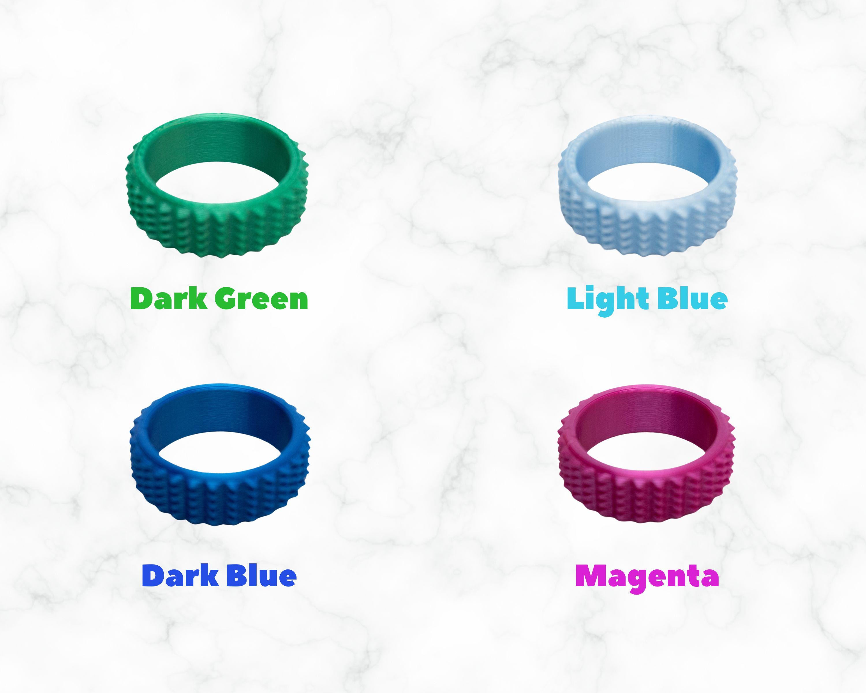 Spiky Ring Pain Stim Sensory Fidget, Worry Ring, Pain Stimming, Fidget ...