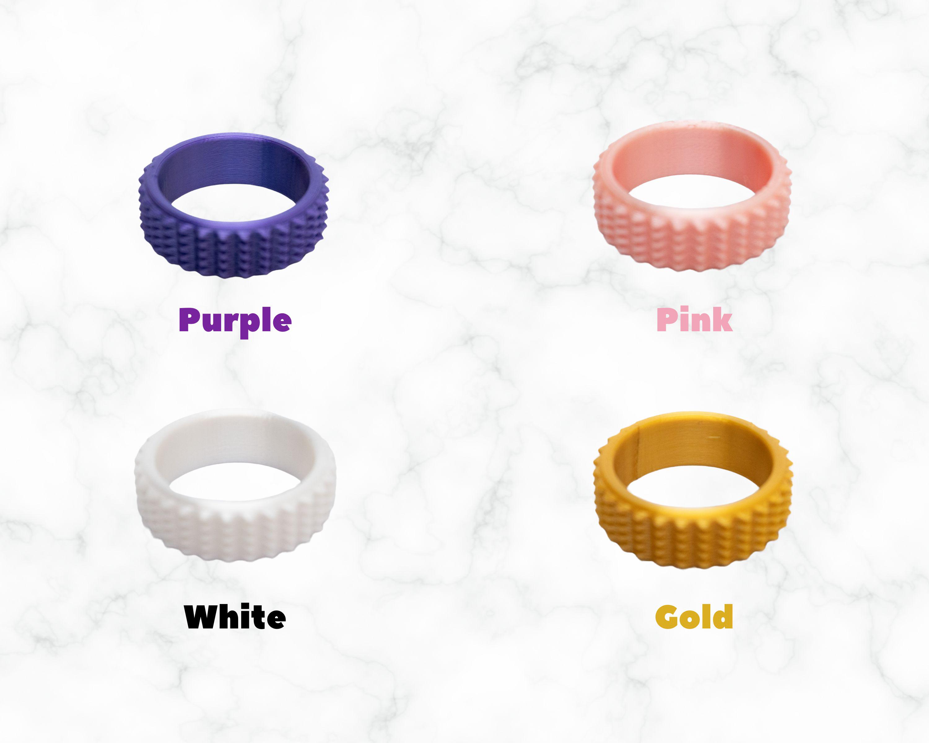 Spiky Ring Pain Stim Sensory Fidget, Worry Ring, Pain Stimming, Fidget ...