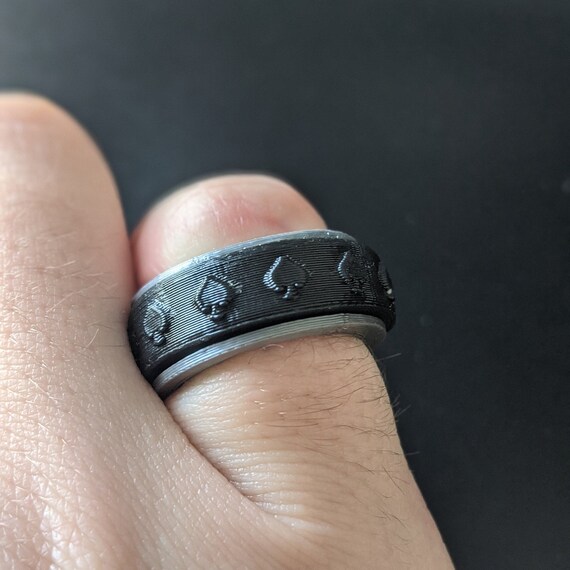 Asexual Pride Ring