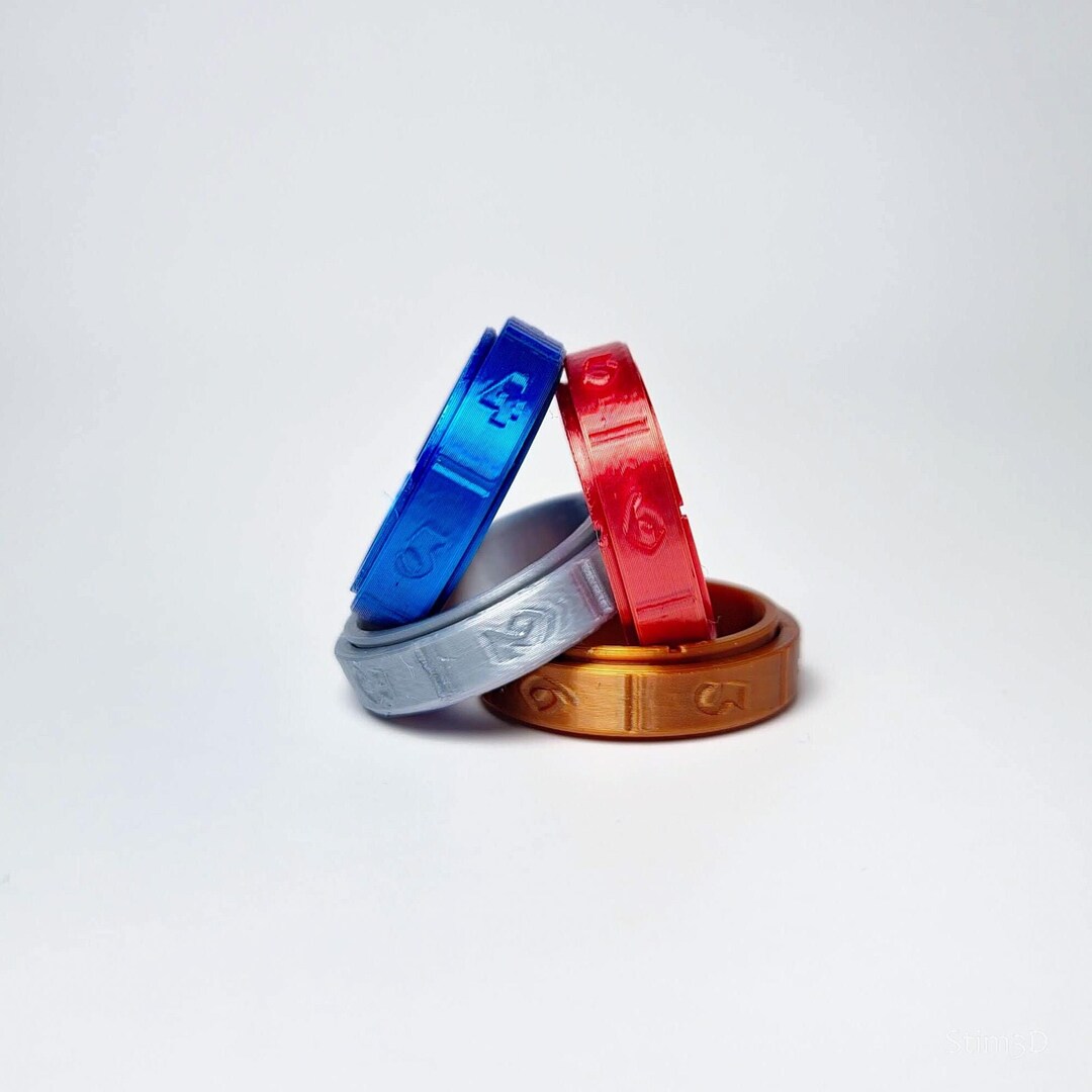 D6 Dice Spinner, Fidget Ring, Dnd Dice Ring D6, D&D Gift, Dungeons and ...