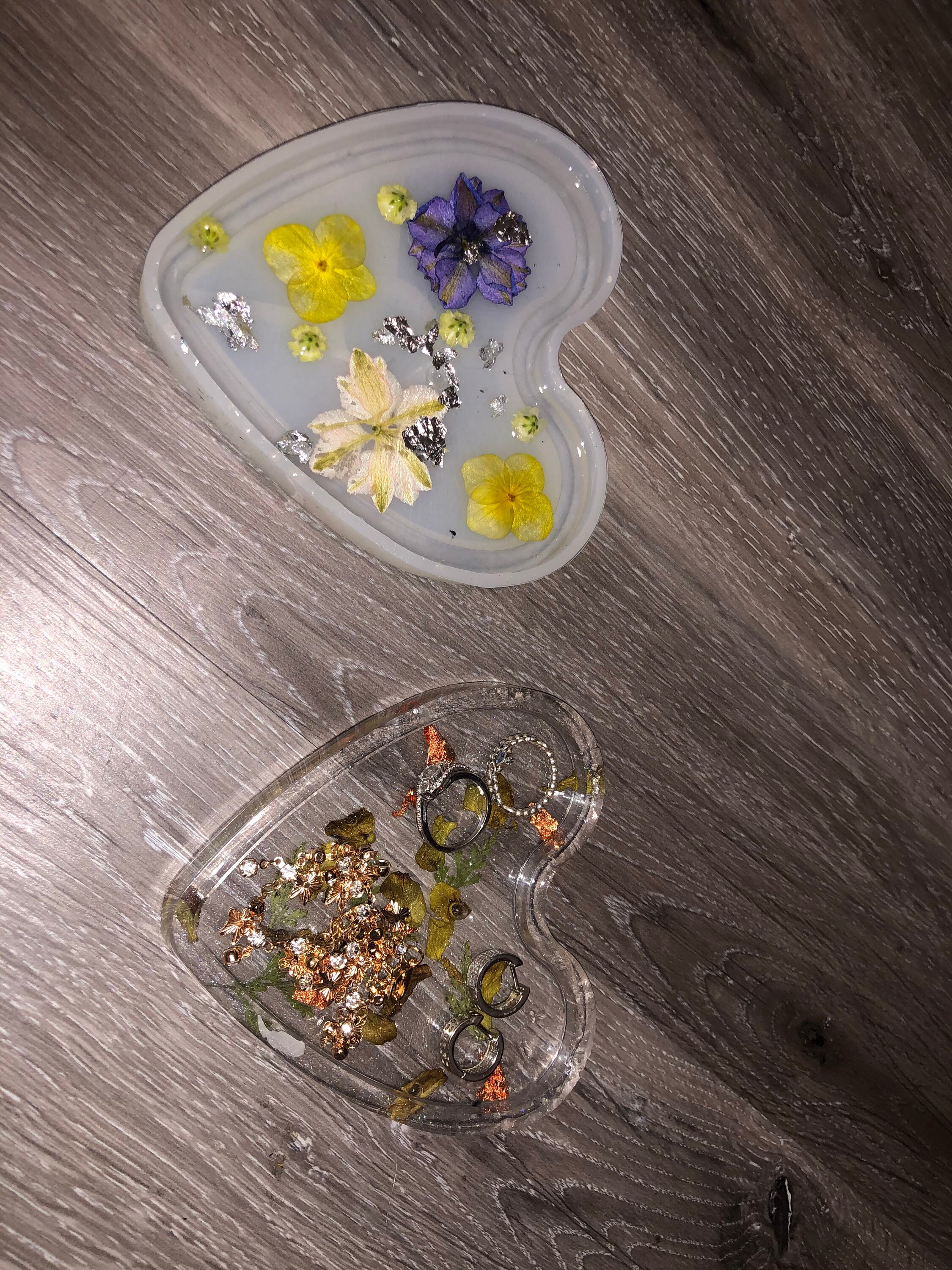 HEART SHAPED JEWELRY- Holder - Etsy