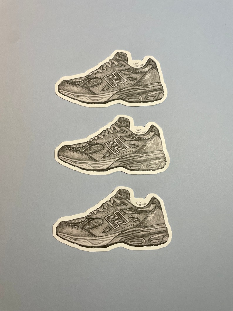 Selection of Shoe/trainer Sticker Pack - Etsy