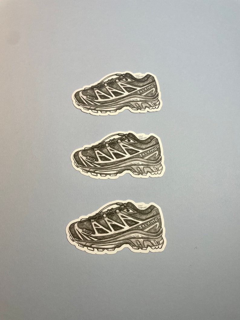 Selection of Shoe/trainer Sticker Pack - Etsy
