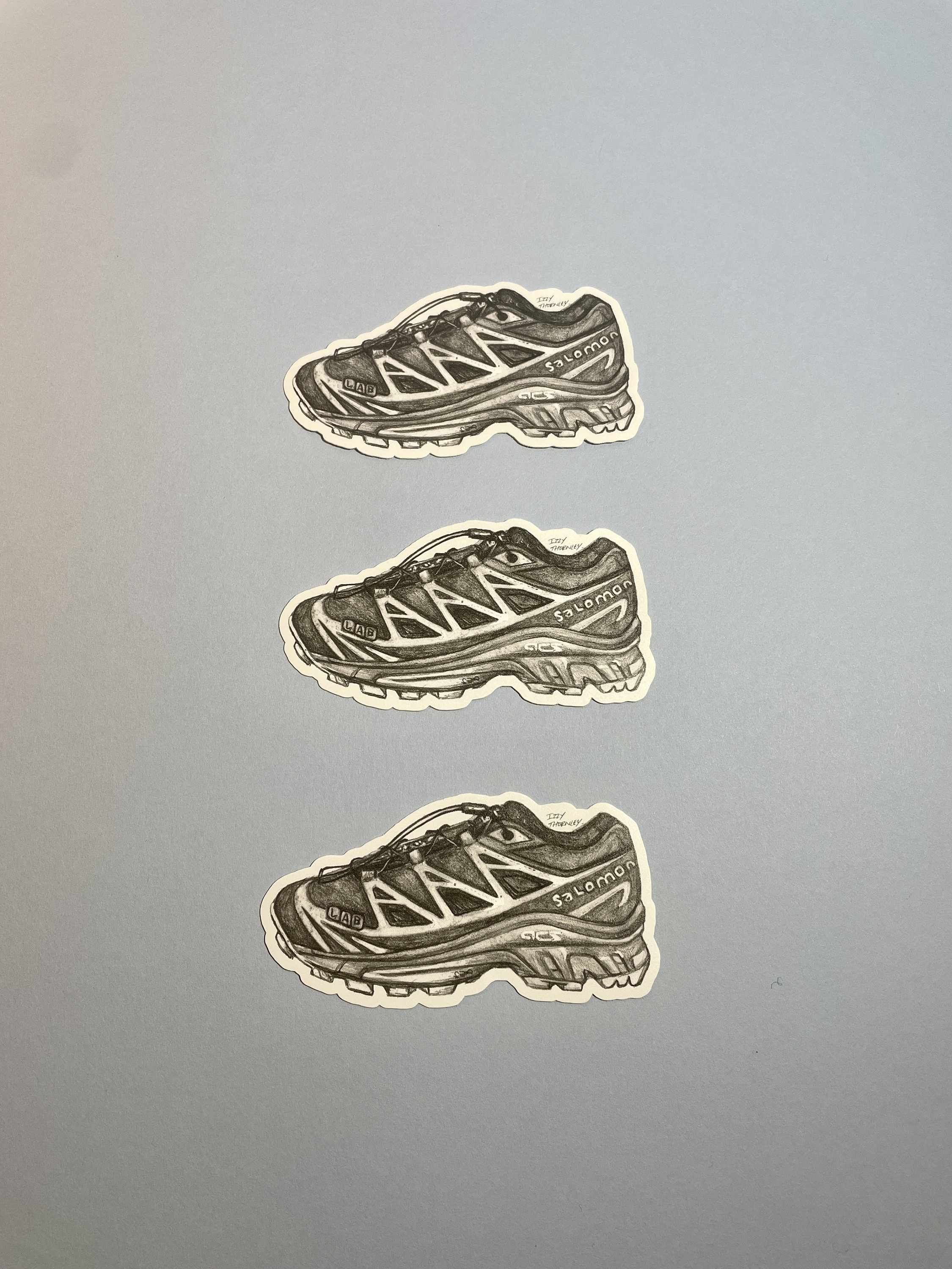 Selection of Shoe/trainer Sticker Pack - Etsy