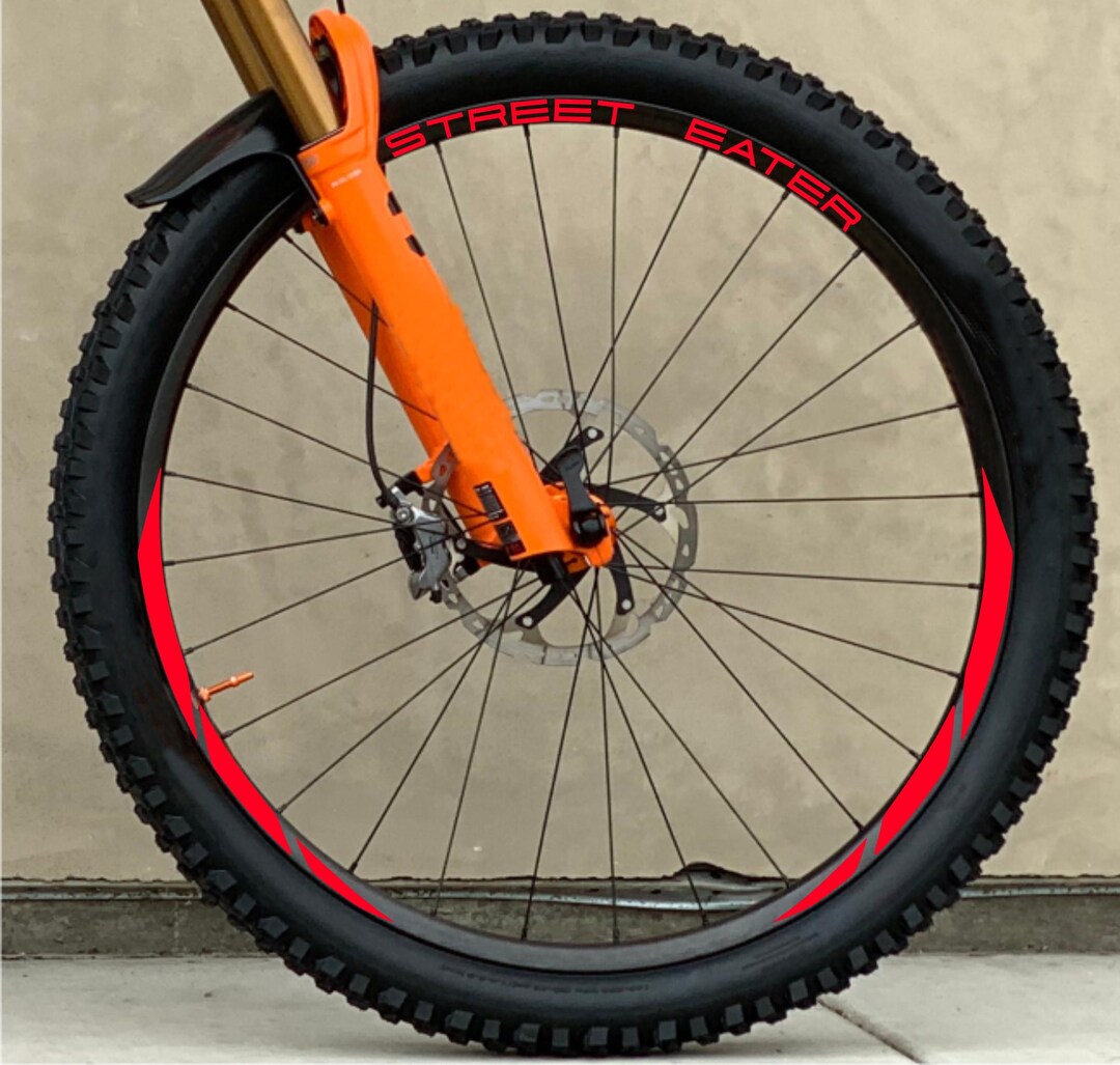 MTB Bike Rim Stickers Set - Stickers for 26’’, 27.5’’, 28’’-29’’ Inch ...
