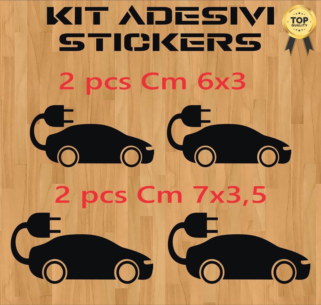 Electric Car Stickers Car Vinyl Decal Stickers Electric Car Accessories ...