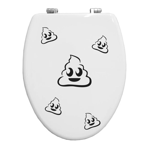 Stickers CACCA for Toilet Fun Toilet Stickers Nice for Lid | Etsy