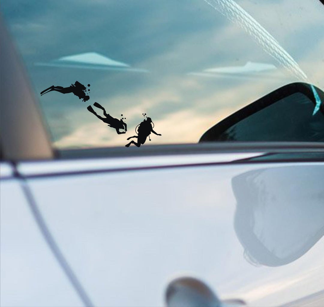 OEM Replacement Windshield Sticker, Window Bumper Stickers Underwater ...