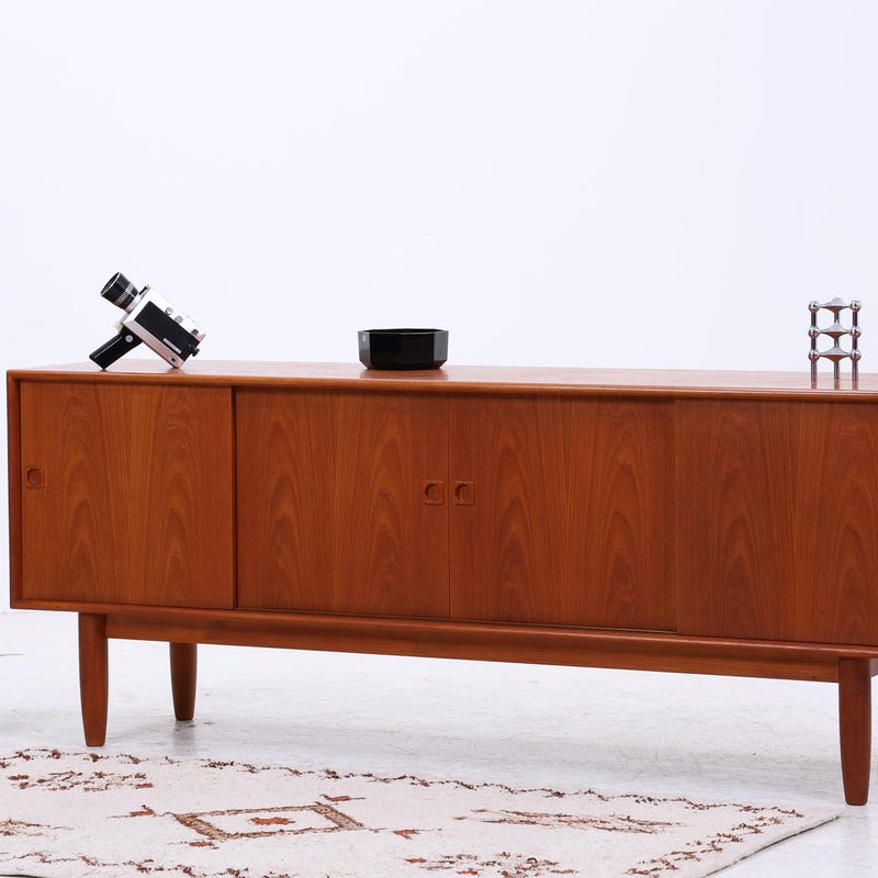 Oak Sideboard Scandinavian - Etsy Denmark