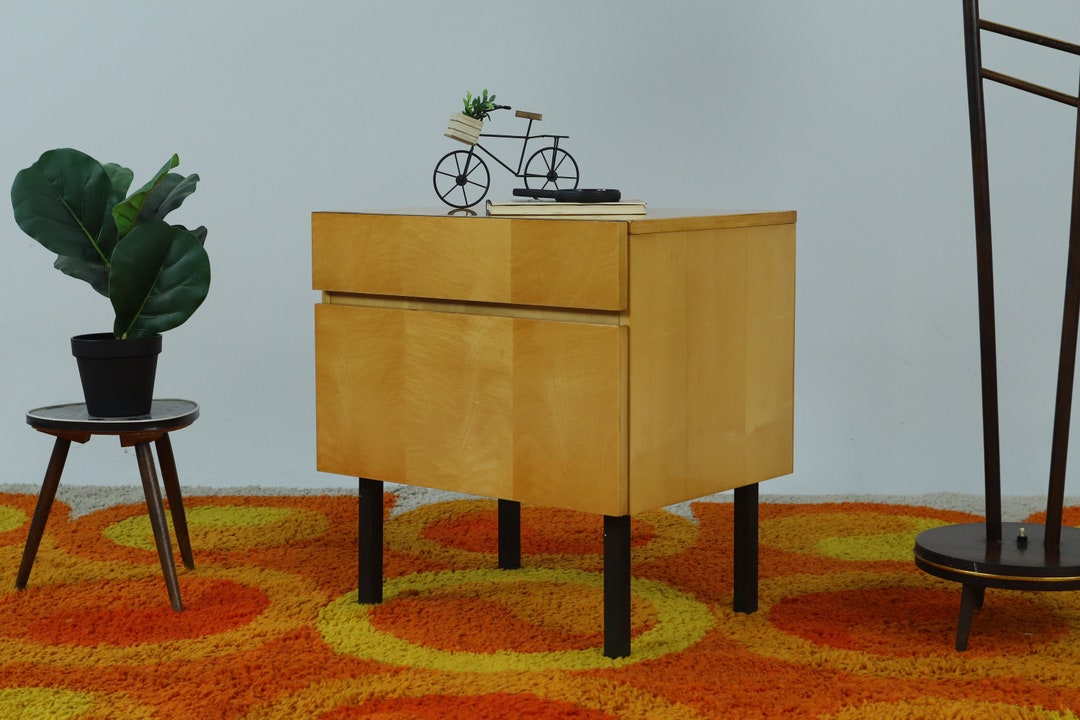 Vintage Mini Chest of Drawers 60s | Mid Century Drawers Hallway Console ...