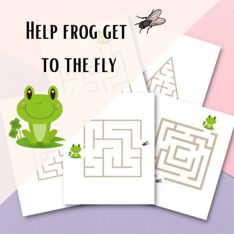 Printable Maze Games for Kids, Activity Sheets for Kids, Fun and ...