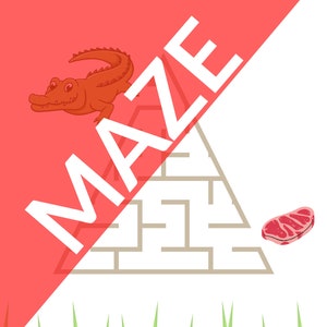 Activity Sheets for Kids, Printable Maze Games for Kids, Fun and ...