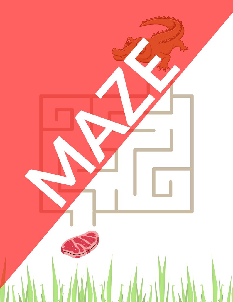 Activity Sheets for Kids, Printable Maze Games for Kids, Fun and ...