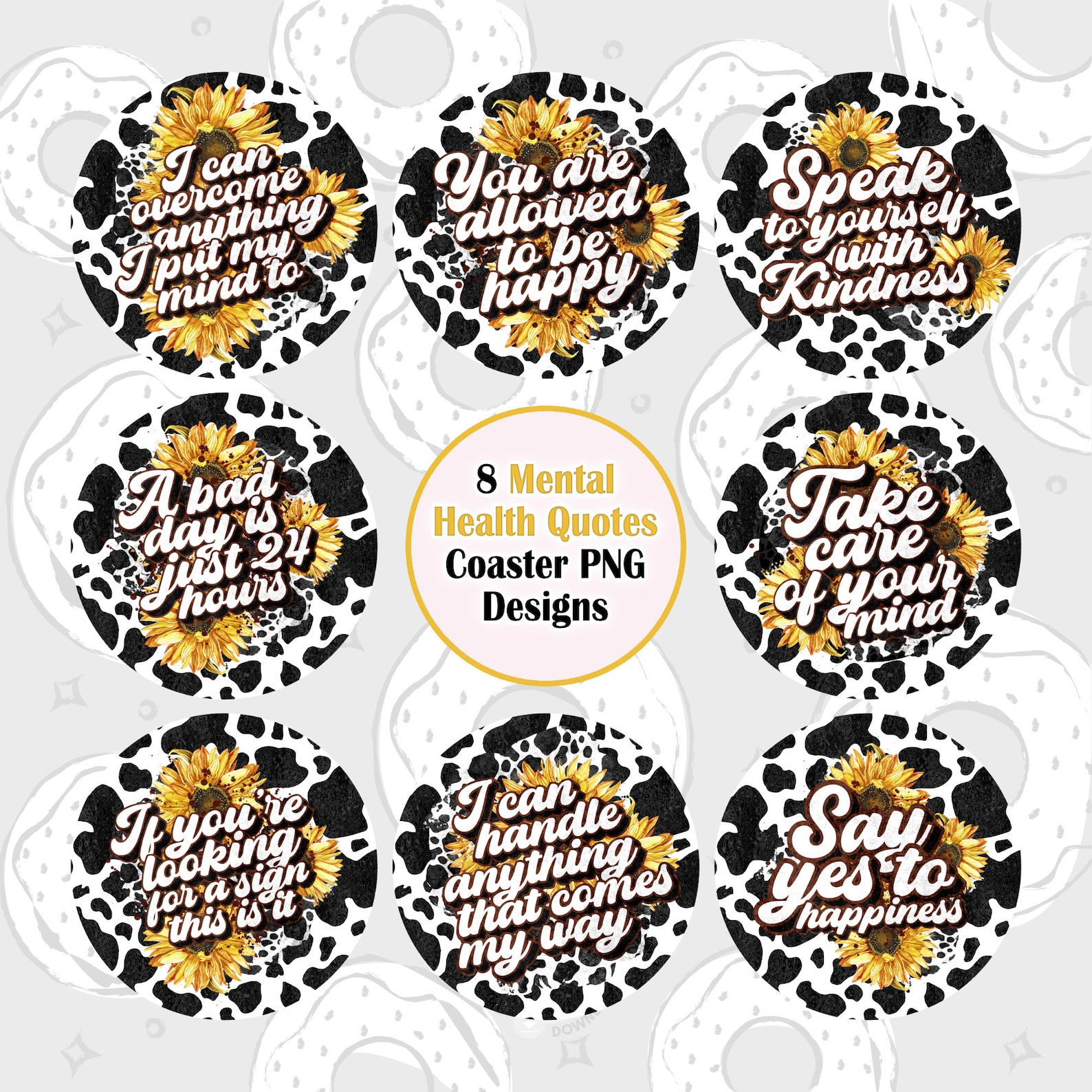 Car Coaster PNG Motivational Coaster Bundler Quote Coaster - Etsy