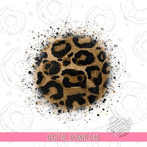 Cheetah Sublimation Patches, Distressed Leopard Print Patches PNG ...